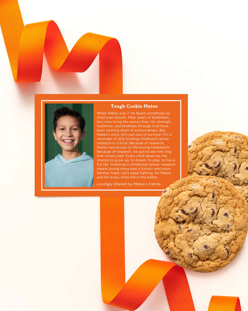 Mateo’s Mighty Chocolate Chip Cookies – Cookies for Kids' Cancer