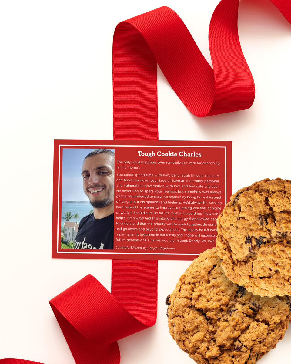 Charles's Oatmeal Raisin Kindness Cookie – Cookies for Kids' Cancer