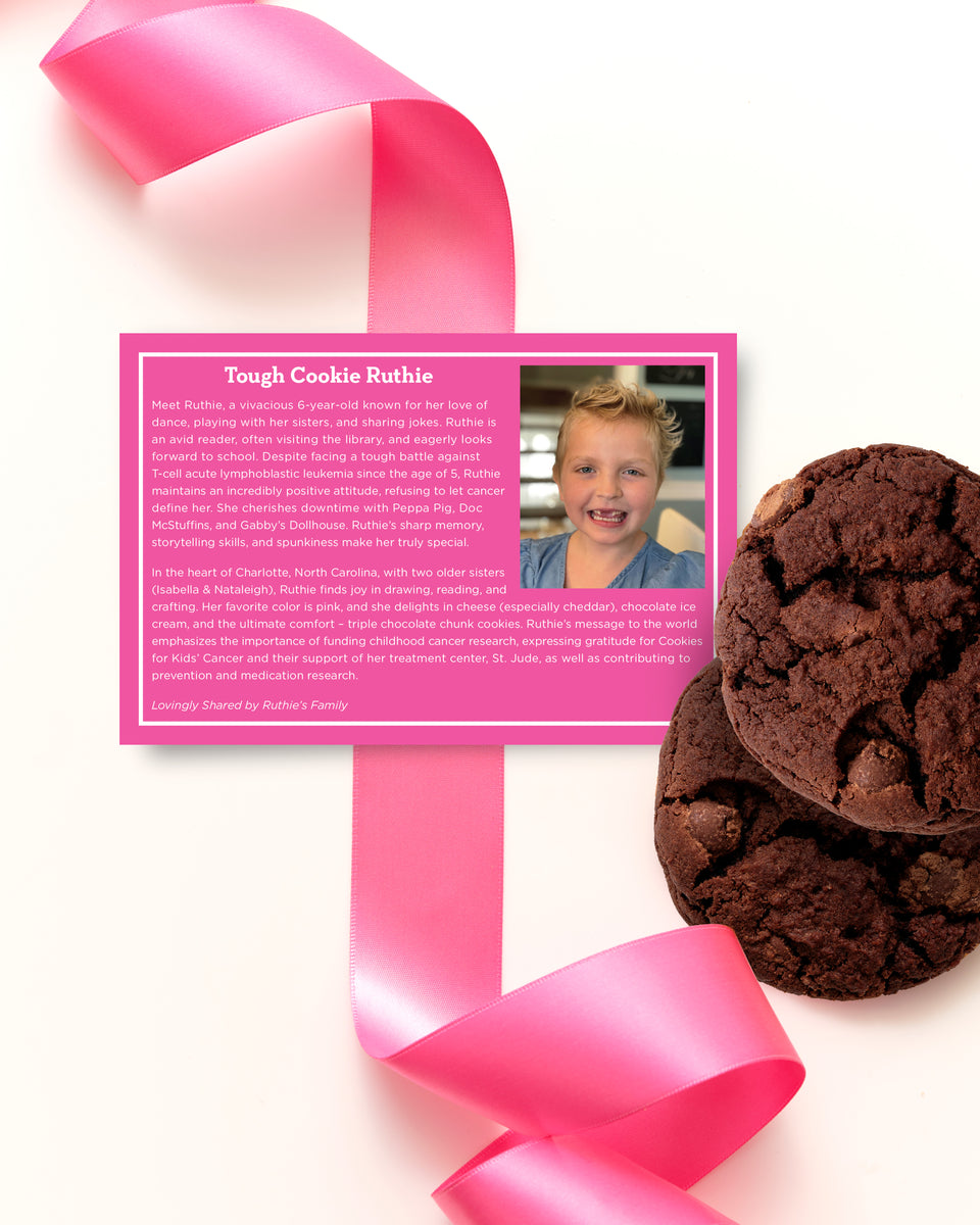 Ruthie's Triple Chocolate Chunk Cookies – Cookies for Kids' Cancer